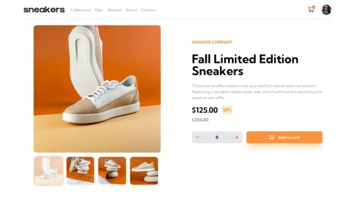 Frontend Mentor E Commerce Product Page With React And Tailwind