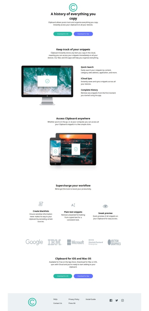Frontend Mentor | Landing page design coding challenge solution