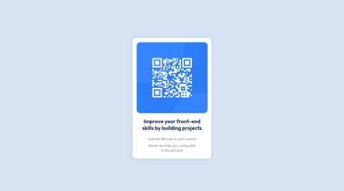 Frontend Mentor Qr Component Using Css Grid Coding Challenge Solution