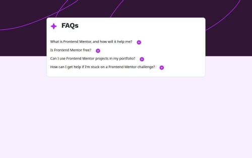 Frontend Mentor | FAQs Accordion Challenge SOLUTION coding challenge ... Frontend Mentor | FAQs Accordion Challenge SOLUTION coding challenge ...