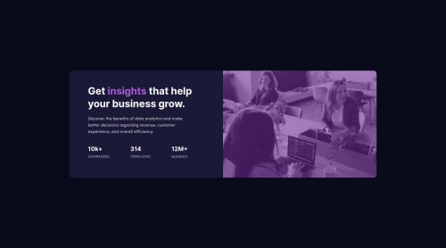 Frontend Mentor | Landing page using HTML & CSS coding challenge solution