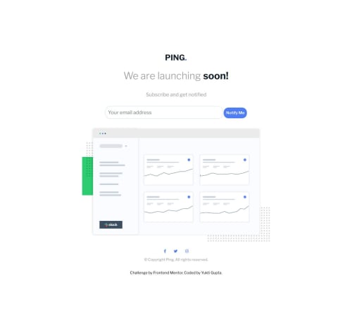 Frontend Mentor | Using HTML, CSS, and JavaScript for Email Validation coding challenge solution