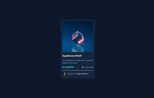 Frontend Mentor Responsive Card Using Flexbox Coding Challenge Solution