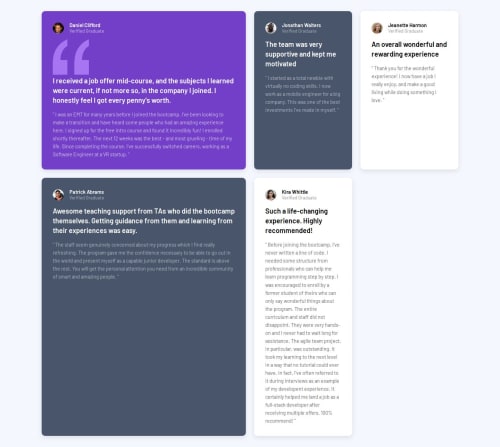 Frontend Mentor Responsive Landing Page With Css Grid Coding
