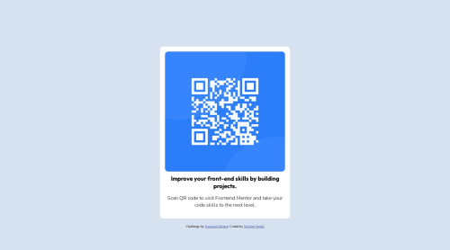 Frontend Mentor | QR Code Card coding challenge solution