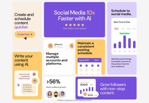 Frontend Mentor | bento-grid-main coding challenge solution