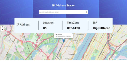 ip-address-tracker-master Complete solution coding challenge solution | Frontend Mentor