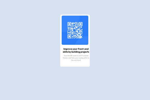 Frontend Mentor | qr-code-component-main coding challenge solution