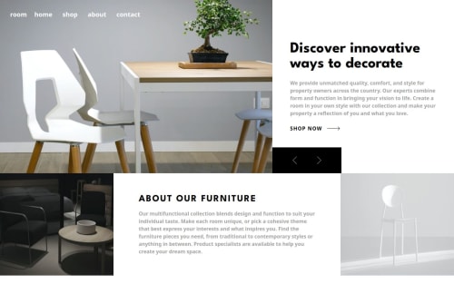 Frontend Mentor | responsive room homepage using react and tailwind css ...