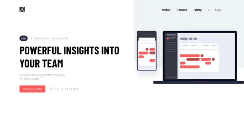 Frontend Mentor | Project Tracking Intro Component Master coding challenge solution