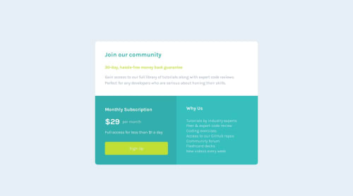 Frontend Mentor | basic CSS grid layout coding challenge solution
