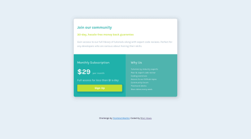 Responsive 'Single Price Grid' with html 5, css and css flexbox coding ...