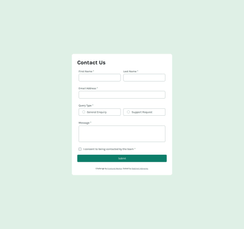 Frontend Mentor Html Css And Javascript Coding Challenge Solution