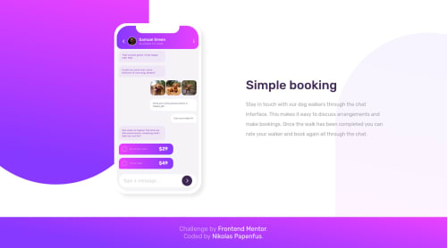 Frontend Mentor | Simple Solution using flex and grid coding challenge solution