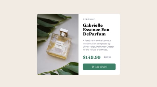 Product-preview-card-component using grid and flexbox. coding challenge solution