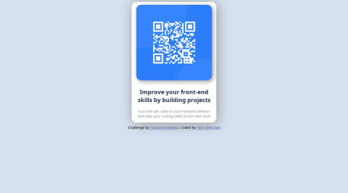 Frontend Mentor | Responsive QR code scanner page using css coding ... Frontend Mentor | Responsive QR code scanner page using css coding ...