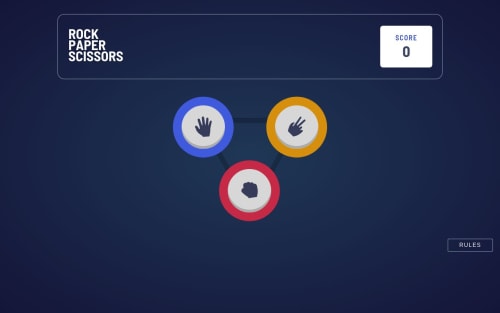 Frontend Mentor Rock Paper Scissors Using Html Css Javascript