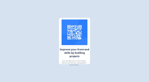 Frontend Mentor | Responsive QR-Scan card using Bootstrap coding ... Frontend Mentor | Responsive QR-Scan card using Bootstrap coding ...