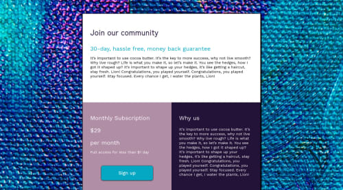 Responsive grid component using CSS coding challenge solution