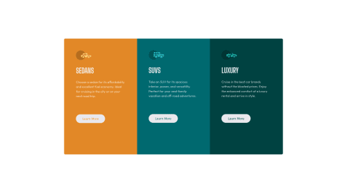 Frontend Mentor 3 Column Preview Card Component Main Coding Challenge