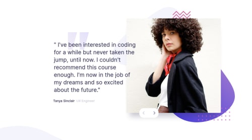 Responsive Testimonials Slider using Reactjs Vite coding challenge solution