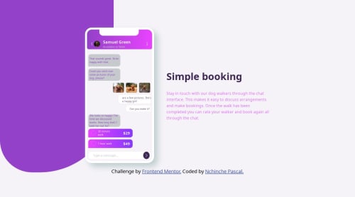Frontend Mentor | chat-app-css-illustration-master coding challenge solution