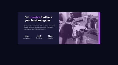 Frontend Mentor | stats-preview-card-component coding challenge solution