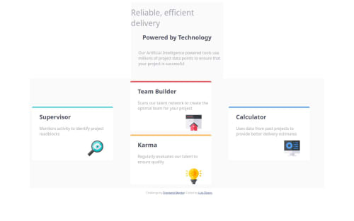 Frontend Mentor | responsive four card feature using HTML and CSS ... Frontend Mentor | responsive four card feature using HTML and CSS ...