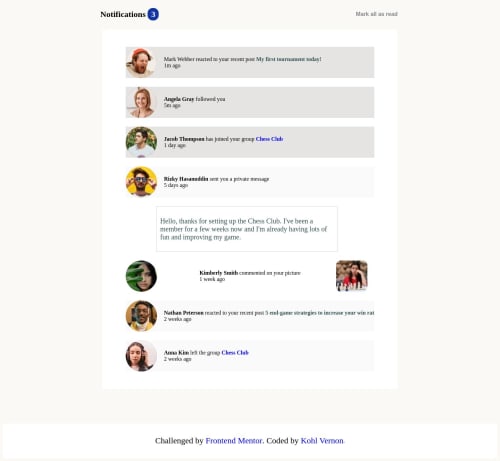 Frontend Mentor | Social media feed using css flexbox, and Vanilla Javascript coding challenge ...