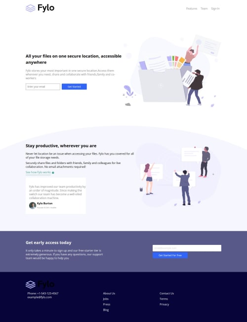 Frontend Mentor | Basic HTML and CSS coding challenge solution