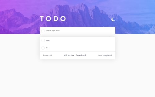 Frontend Mentor | todo app using [MONGODB,EJS,NODE.js,EXPRESS,JS] coding challenge solution