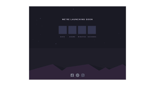 Frontend Mentor Launch Countdown Timer Coding Challenge Solution 7627
