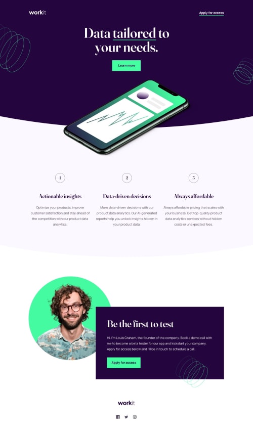 Mobile-first solution using SASS and CSS custom properties coding challenge solution | Frontend ...
