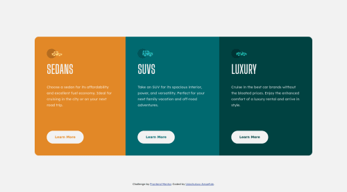 Frontend Mentor | Responsive Layout using CSS Flexbox coding challenge solution