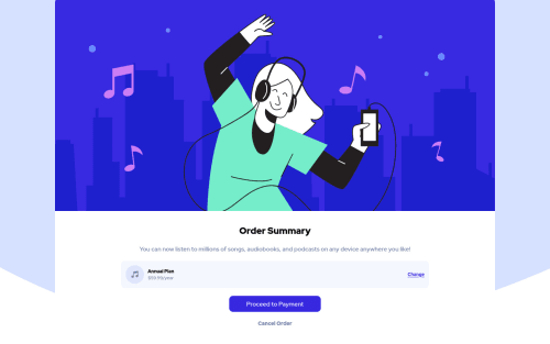 Order summary using HTML and CSS coding challenge solution | Frontend ...
