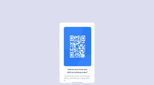 QR code component coding challenge solution