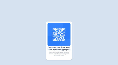 Frontend Mentor | QR-Code-Challenge coding challenge solution