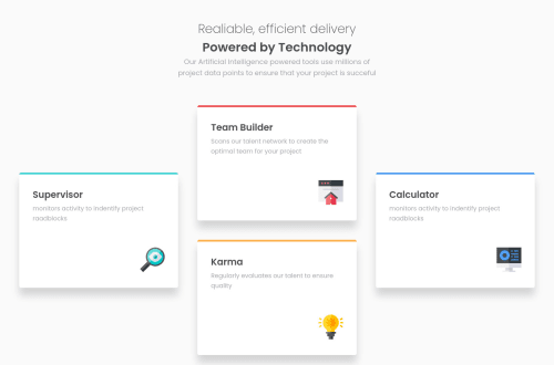 Frontend Mentor | CSS grid & flex-box & Mobile First coding challenge solution
