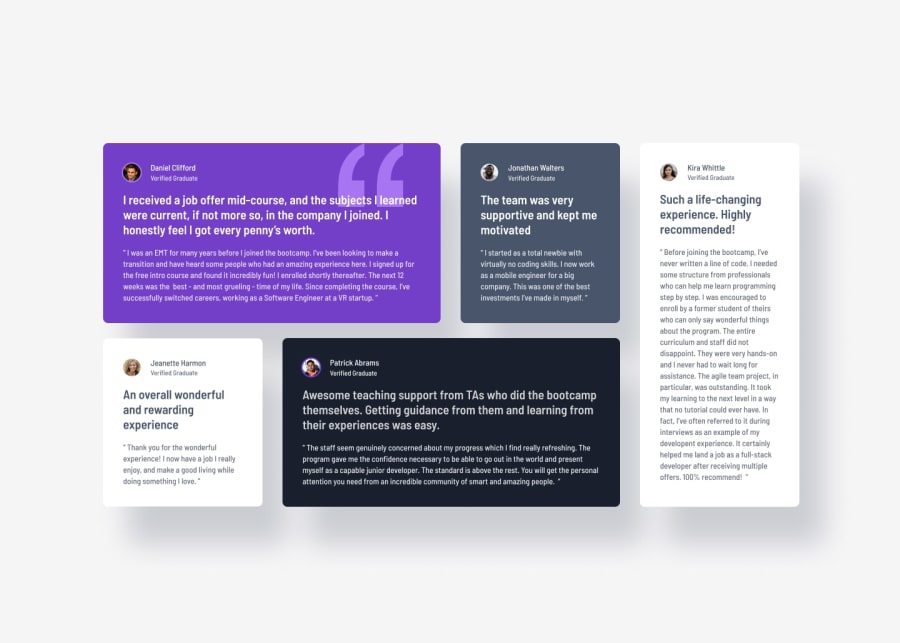 Frontend Mentor | html , css grid and css media queries coding ... Frontend Mentor | html , css grid and css media queries coding ...