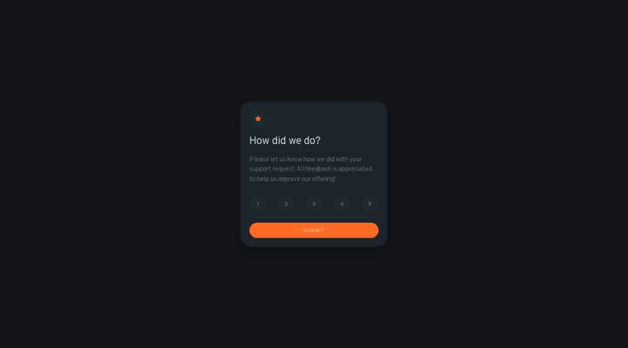 Frontend Mentor Interactive Rating Component Using Nextjs And