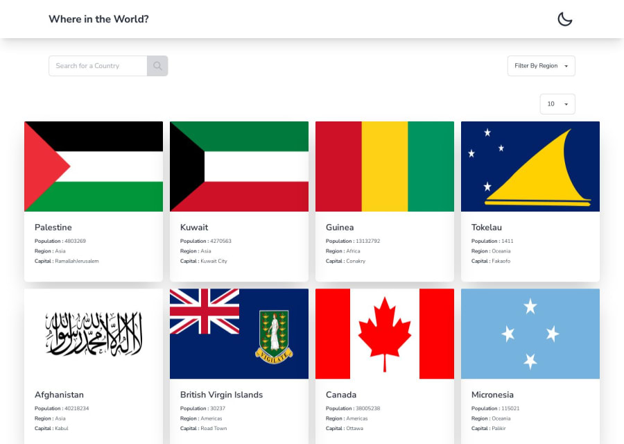 Frontend Mentor Rest Countries Api Using React Js Vite And Tailwindcss Coding Challenge Solution