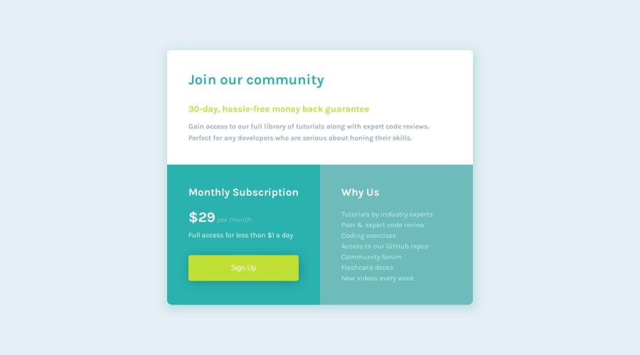 Frontend Mentor Layout Using Grid Flex Bem And Nested Css Coding Challenge Solution