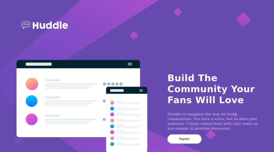 Frontend Mentor Responsive Landing Page Using Flexbox Coding Challenge Solution