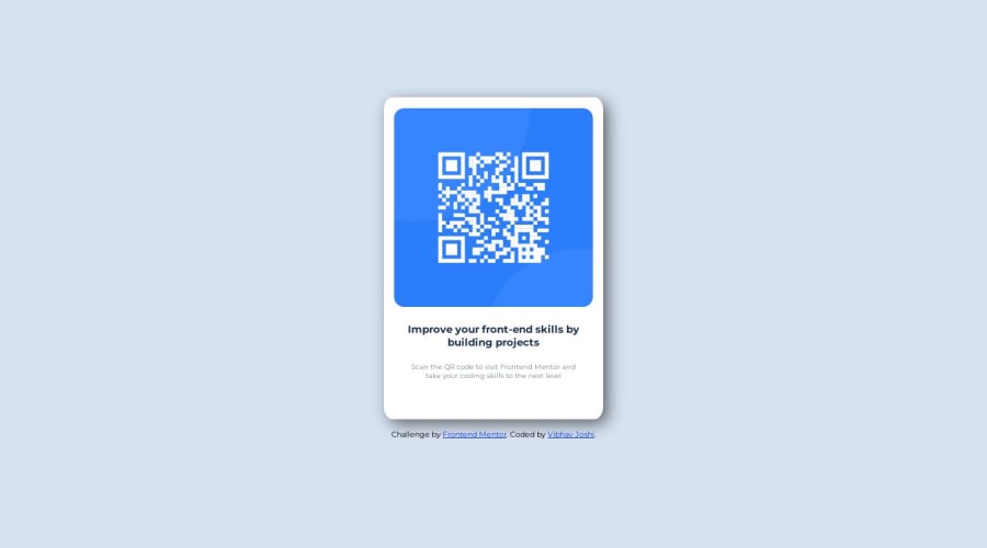 Frontend Mentor | Responsive QR Code Component Solution coding ... Frontend Mentor | Responsive QR Code Component Solution coding ...