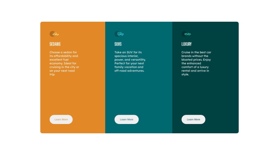 Frontend Mentor Responsive Mobile First Solution Using Flexbox