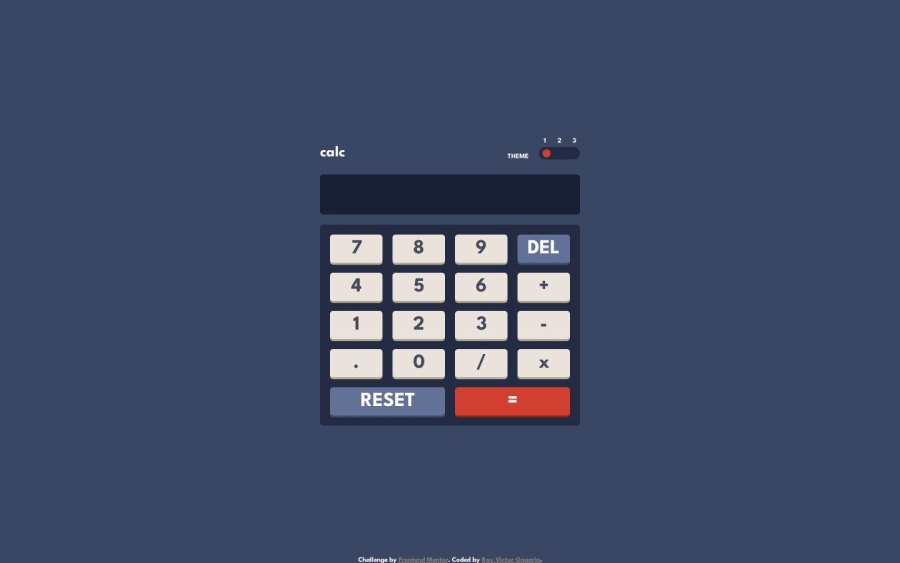 Frontend Mentor Responsive Calculator Using Css Grid And Vanilla Js