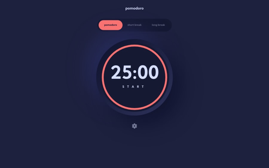 Frontend Mentor Pomodoro App With Reactjs And Tailwindcss Coding