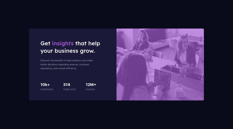 Frontend Mentor A Simple Stats Preview Card With Html And Css Coding Challenge Solution