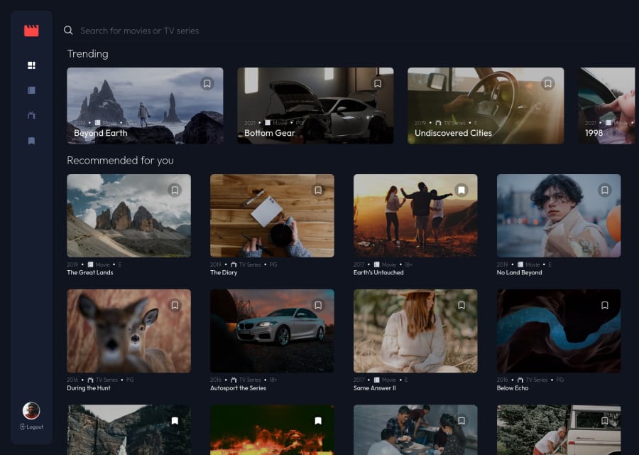 Frontend Mentor Entertainment App With React Tailwindui Typescript Coding Challenge Solution