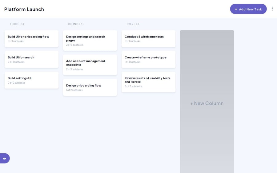 Frontend Mentor Kanban Task Management App Using Angular 15 Coding